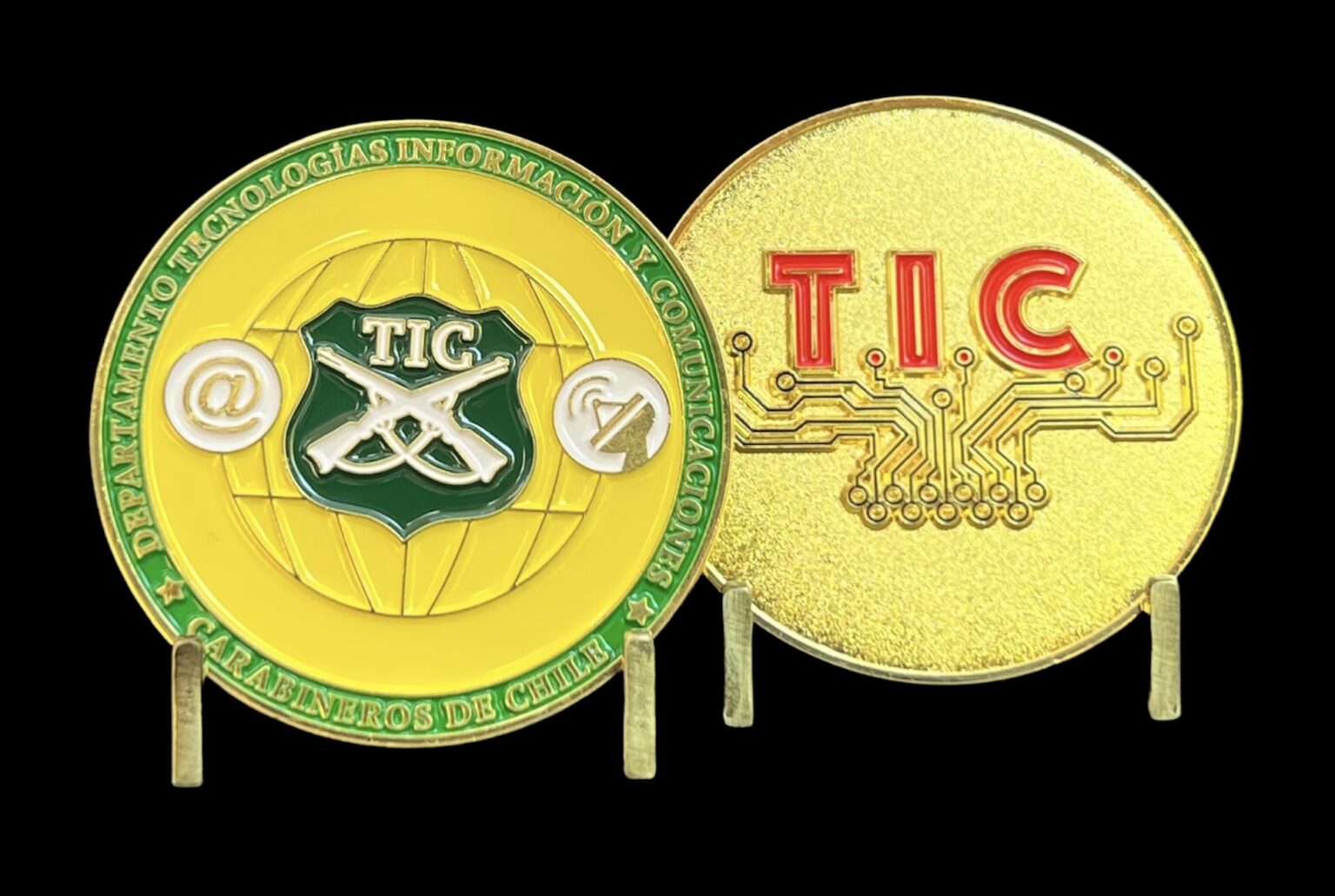 Moneda TIC Carabineros